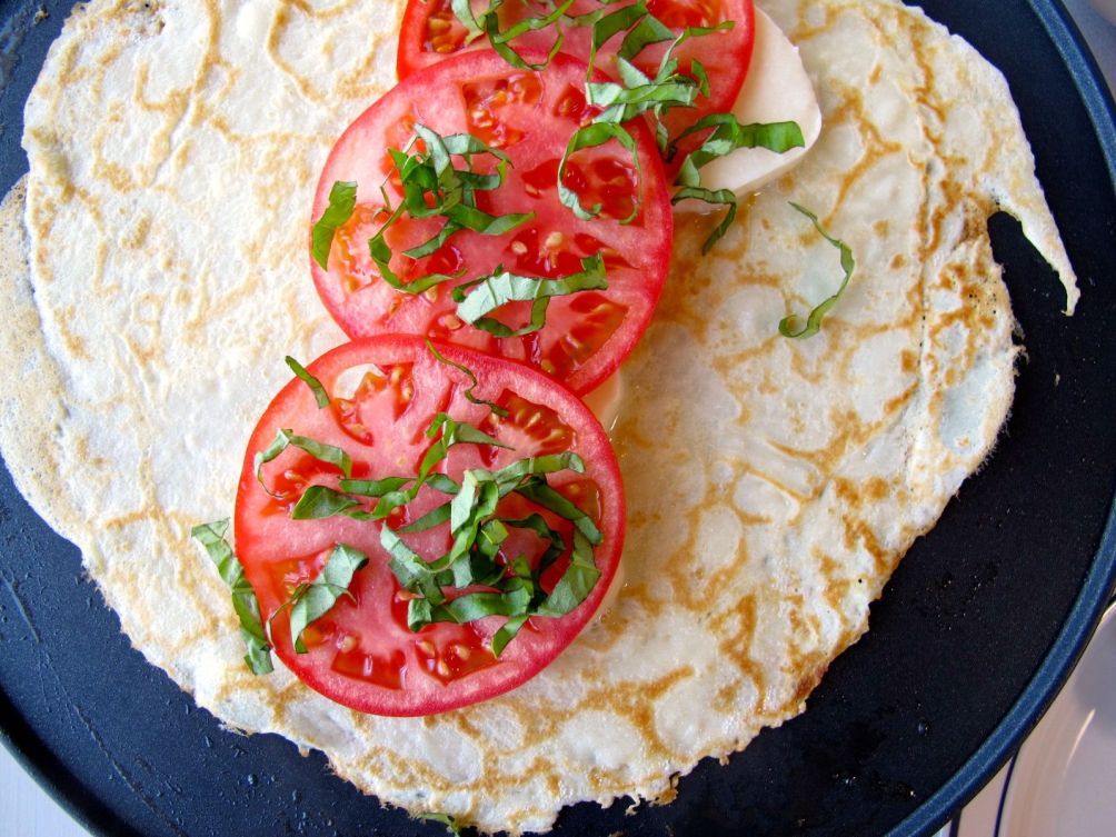 Caprese Crepes | spontaneous tomato