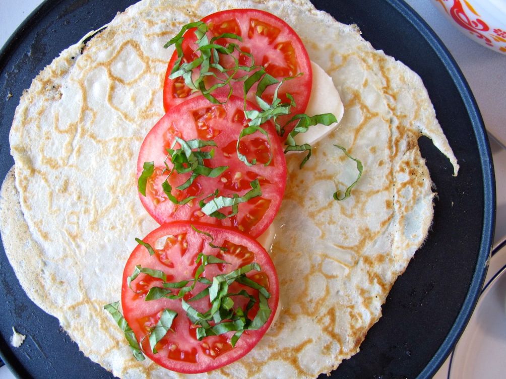 Caprese Crepes | spontaneous tomato