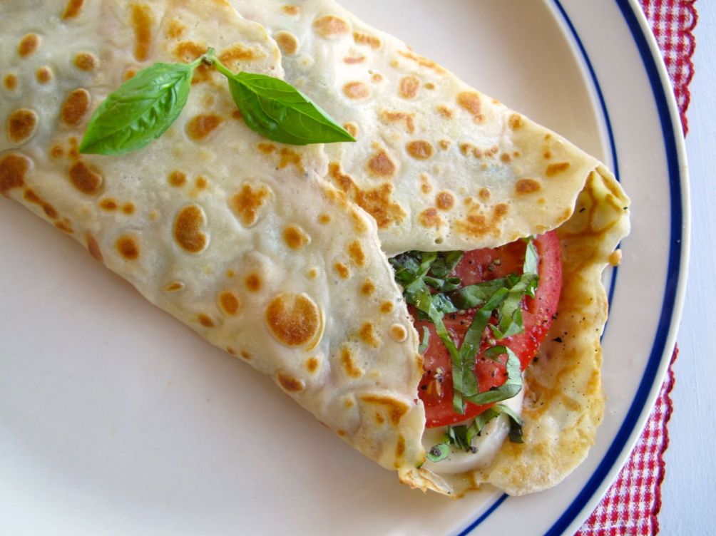 Caprese Crepes | spontaneous tomato