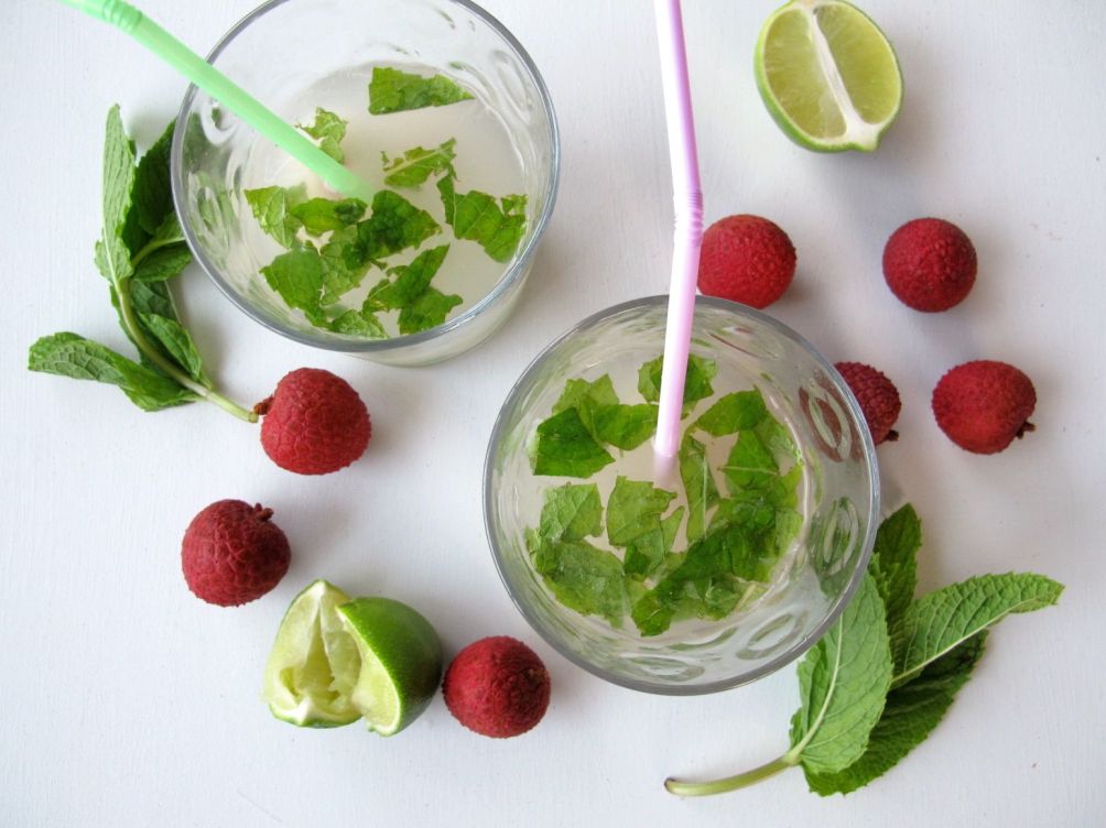 Lychee Mojitos | spontaneous tomato